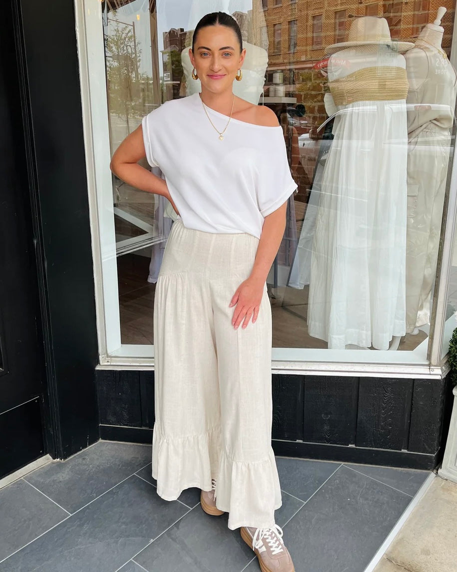Tildi Linen Pant — Glam Boutique IN